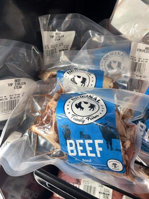 Original Family Farms - Beef Top Sirloin Steak – The Little Market Box